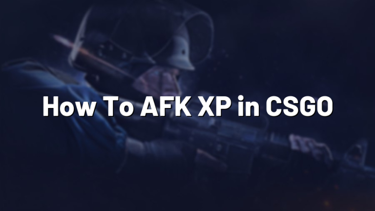 How To AFK XP in CSGO | Pro Config