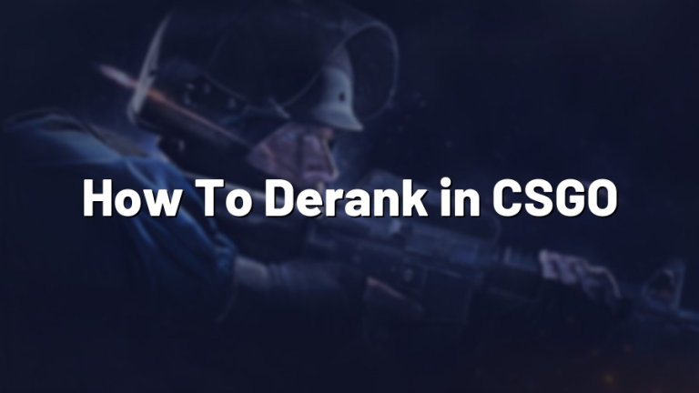 How To Derank in CSGO | Pro Config