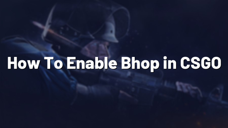 How To Enable Bhop in CSGO | Pro Config
