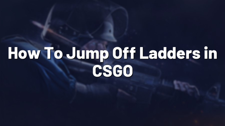 How To Jump Off Ladders in CSGO | Pro Config