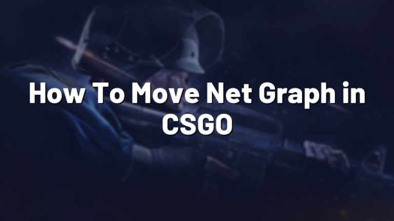How To Move Net Graph in CSGO | Pro Config