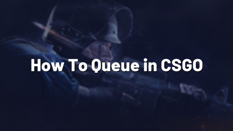 How To Queue in CSGO | Pro Config