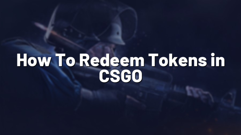 How To Redeem Tokens in CSGO | Pro Config