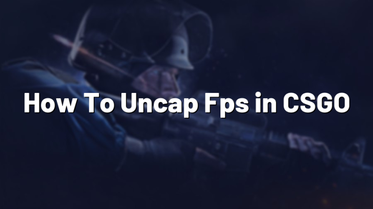 How To Uncap Fps in CSGO | Pro Config